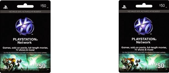 Free $50 PSN Card Codes